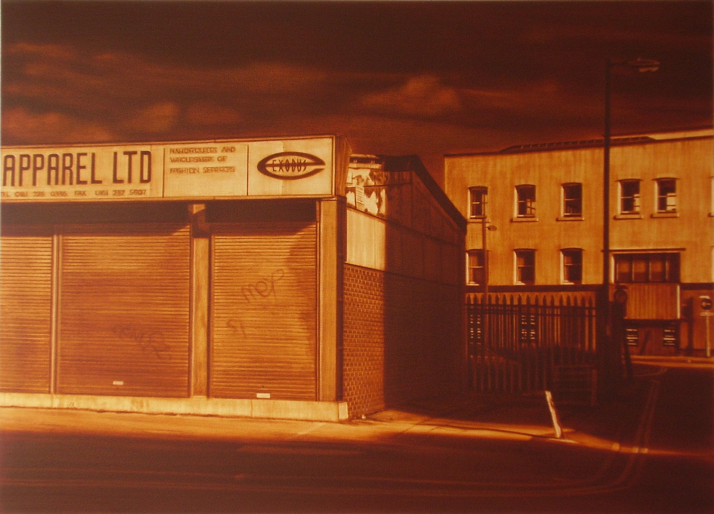 Manchester Paintings | David Gledhill Painting History